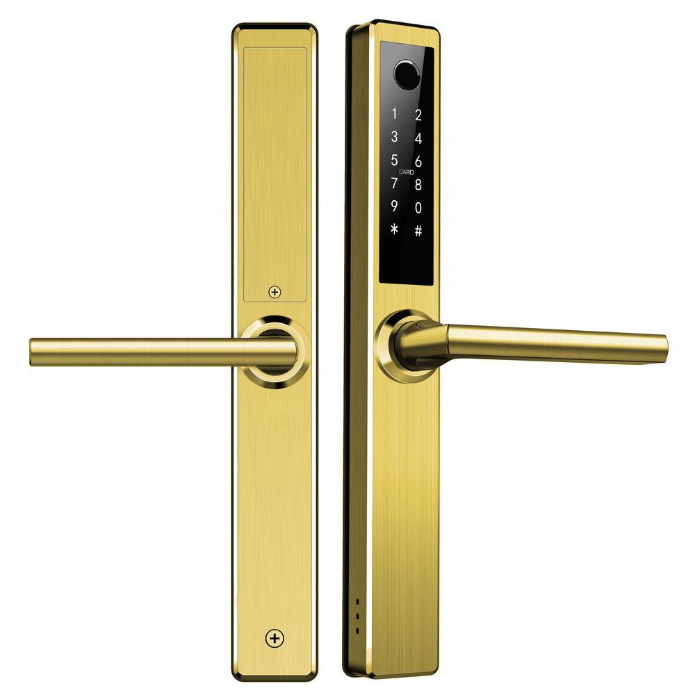 SL-S41B Smart 5-IN-1 Lever Mortise Lock - Gold